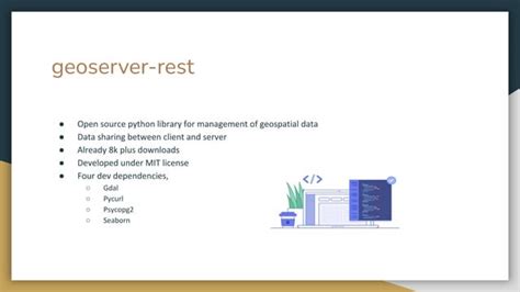 Geoserver Rest Python Package For Managing Spatial Data Ppt