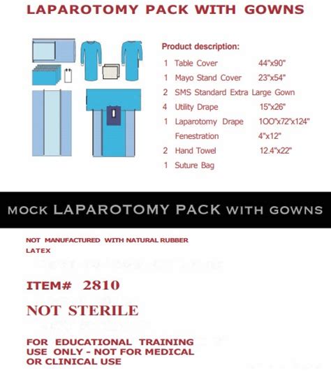 Mm Laparotomy Pack