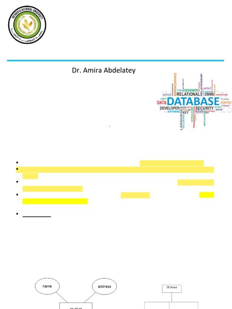 Lecture3 Database Er Model Pdf