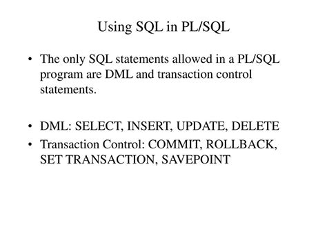 PPT Oracle PL SQL Programming PowerPoint Presentation Free Download ID 3735590
