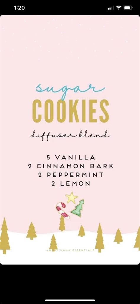 Sugar Cookies Diffuser Blend Recipe