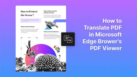 Microsoft Edge Can Now Translate PDF - UPDF