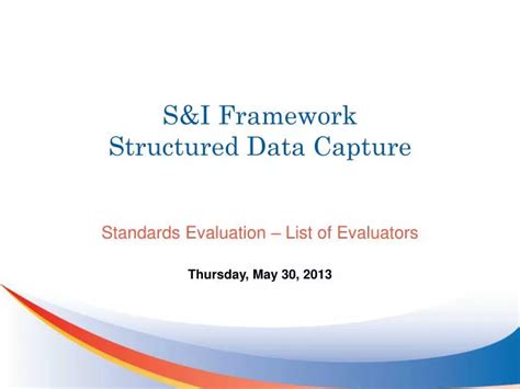 Ppt Sandi Framework Structured Data Capture Powerpoint Presentation Id 2602442