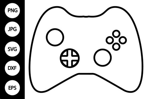 Outline Game Controller Svg 2960317