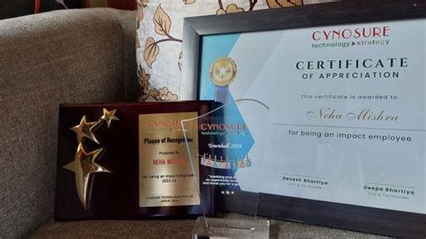 Neha Mishra On Linkedin Acknowledgment Hardworkpaysoff