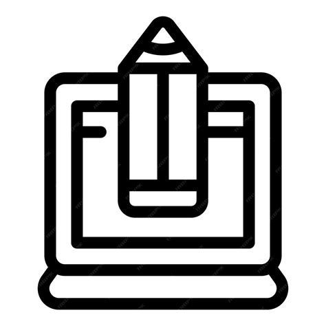 Software De Dibujo Con Lápiz Para Artistas Y Diseñadores Digitales Vector Premium