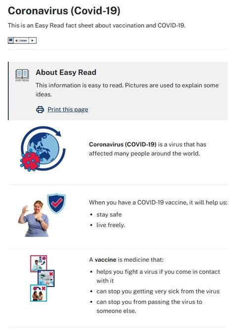 Simplifying Information With Easy Read Nsw Government