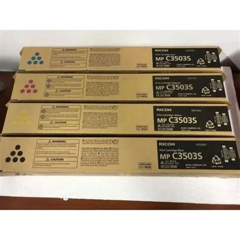 Ricoh Mp C3503 Toner Cartridge Set For Office At ₹ 9550piece In