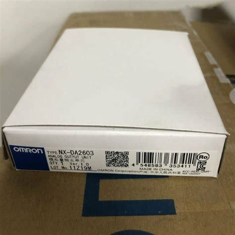 NEW OMRON Analog Output Unit NX DA NX DA Commercial Industrial Industrial