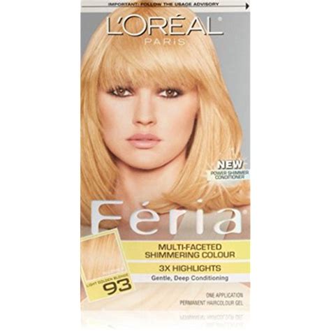 Golden Blonde Hair Dye Loreal Krystle Neff