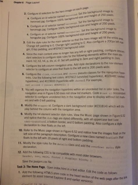 Solved Looking For Both Html Structure For This Study And Chegg Com