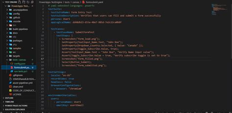 Automating Ui Testing For Canvas Apps With Power Platform Test Engine Power Community