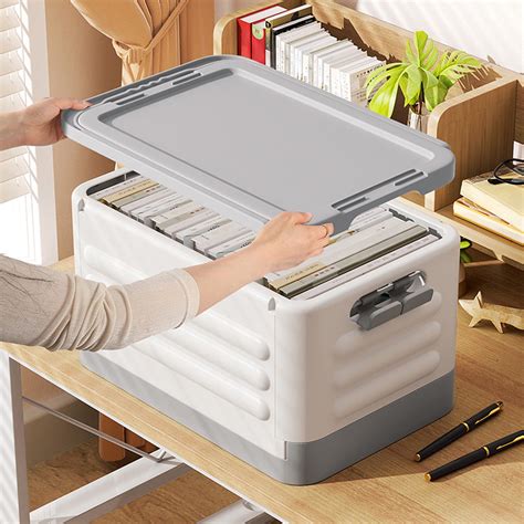 Storage Box With Wheels Foldable Storage Cart Toy Storage Box Book