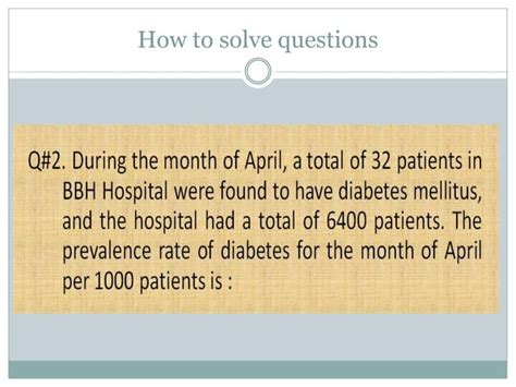 Incidence Or Incidence Rate Epidemiology Short Lecture Pptx