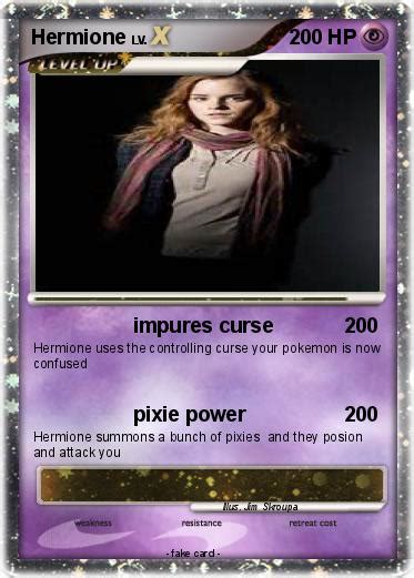 Pokémon Hermione 259 259 Impures Curse My Pokemon Card