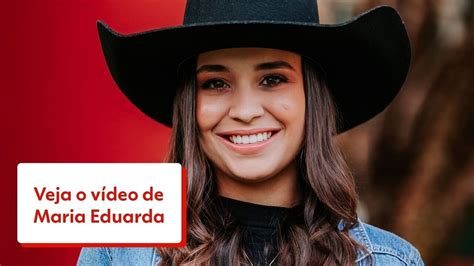 V Deo Conhe A Maria Eduarda Selecionada No Concurso De Rainha Do Rodeio De Jaguari Na