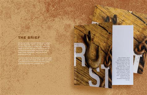 rust exploring type and photography 3 images behance