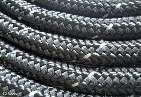 carbon black reflective flow rope rope flow sg