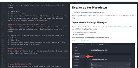 How To Set Up And Use Atom As A Markdown Editor Portent