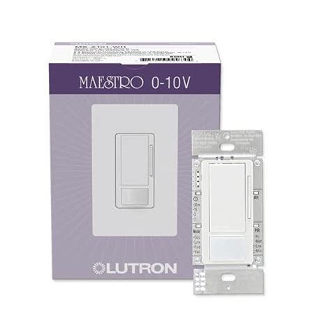 Lutron Maestro 0 10 Volt Dimmer Sensor Switch 8a Want It All