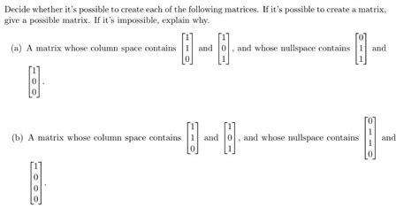 Solved Decide Whether It S Possible To Create Each Of The Chegg Com