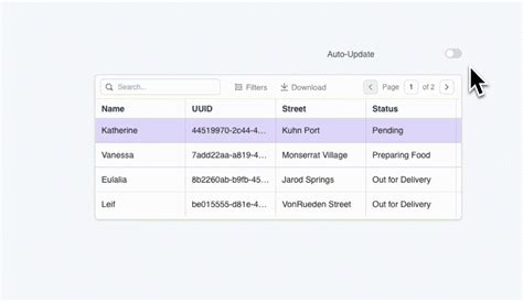 polling for data updates appsmith