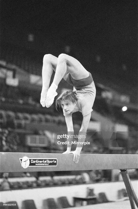 Olga Korbut Training Ahead Of The Daily Mirror Sponsored Gymnastics