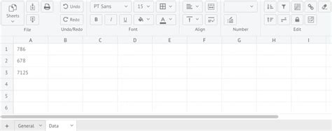 Javascript Spreadsheet — Webix Spreadsheet 위젯