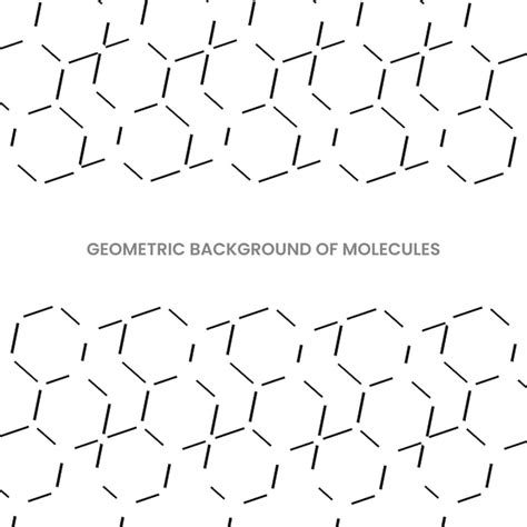 Struttura Molecolare O Illustrazione Di Codifica Strutturale Molecolare Vettore Premium