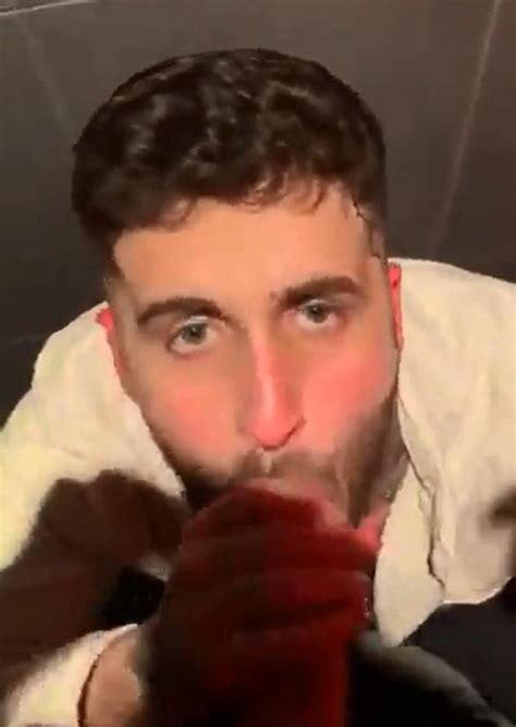 Feeling The Poppers Handsome Boy Beard Eats