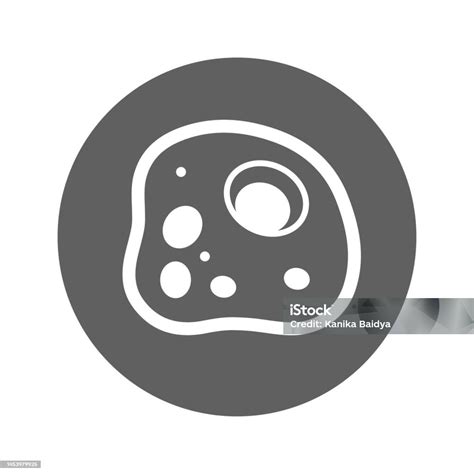 Cell Cytoplasm Eukaryote Icon Gray Vector Graphics Stock Illustration Download Image Now Istock