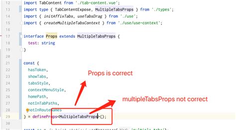 How To Import Interface For Defineprops · Issue 4294 · Vuejscore · Github
