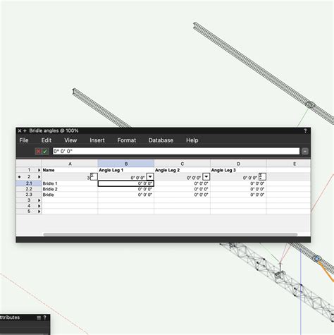 Bridle Angle Calculation Not Working Braceworks Vectorworks