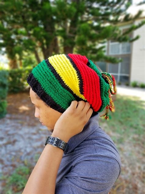 Crochet Rasta Tam Pattern Crochet Rasta Hat ~ Free Crochet Pattern