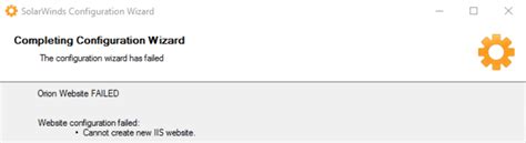 iis failed to create website with the error a specified logon session