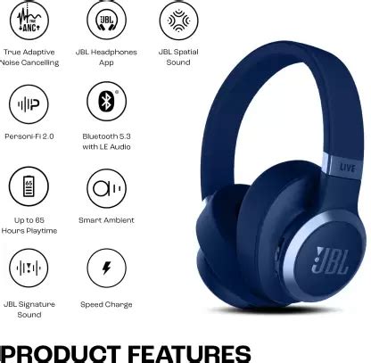 JBL Live NC True Adaptive Noise Cancellation Headphones GadStyle BD