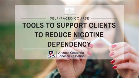 Tools To Support Clients To Reduce Nicotine Dependency Western Region Public Health Training