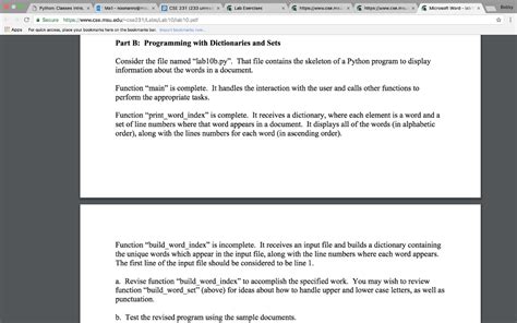 Solved Need Help Writing Two Seperate Python Python Only
