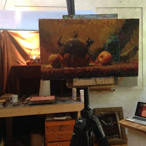 On The Easel Converting My Open Box M To Use For Sight Size