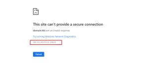 ERR SSL PROTOCOL ERROR Easy Steps To Resolve It