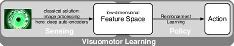 classical decomposition of the visual reinforcement learning task