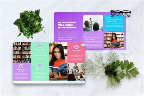 learin education creative powerpoint template incl ecourse and college