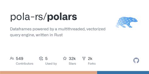 Dr Paul Staab On Linkedin Github Pola Rspolars Dataframes Powered By A Multithreaded