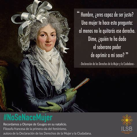Blog Del Maestro Del Lenguaje Frases CÉlebres De Olympe De Gouges