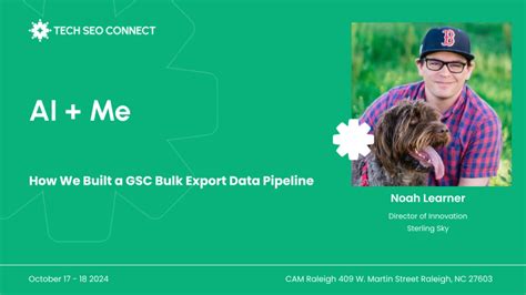 Ai And Me How We Built A Gsc Bulk Export Data Pipeline Speaker Deck