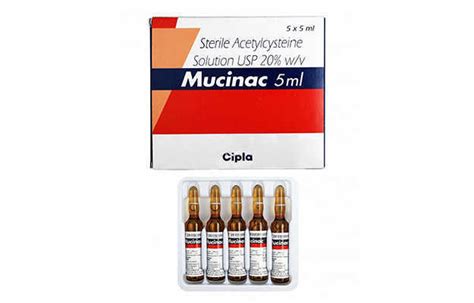 Mucyst 400 Injection Uses Price Dosage Side Effects Substitute