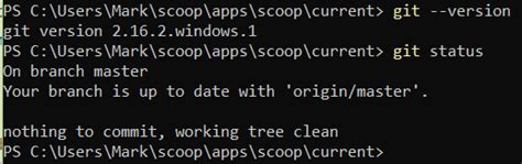 Scoop Update Stuck On Git Log Issue ScoopInstaller Scoop GitHub