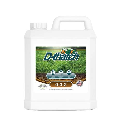 Liquid Lawn Dethatcher Single Gallon 128 Oz Covers Up To 21300 Sq