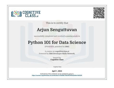Arjun Senguttuvan On Linkedin Python Ibm