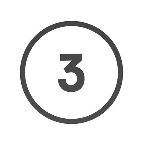 Premium Photo Gray Number 0 In A Circle On A White Background Numbers And Numbers Numbering